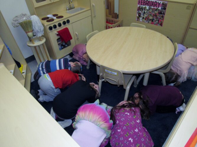 Glen Dale Elementary School Practices Tornado Drill During Severe ...